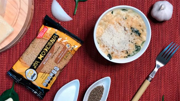 Munición gratinada con espinacas a la crema | Recetas de Comida