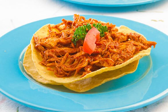 Receta de tostadas de carne de res fáciles y deliciosas