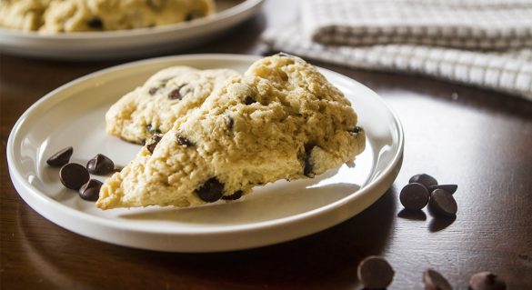 Scones de chocolate, rápidos de preparar e ideales para chopear en tu ...